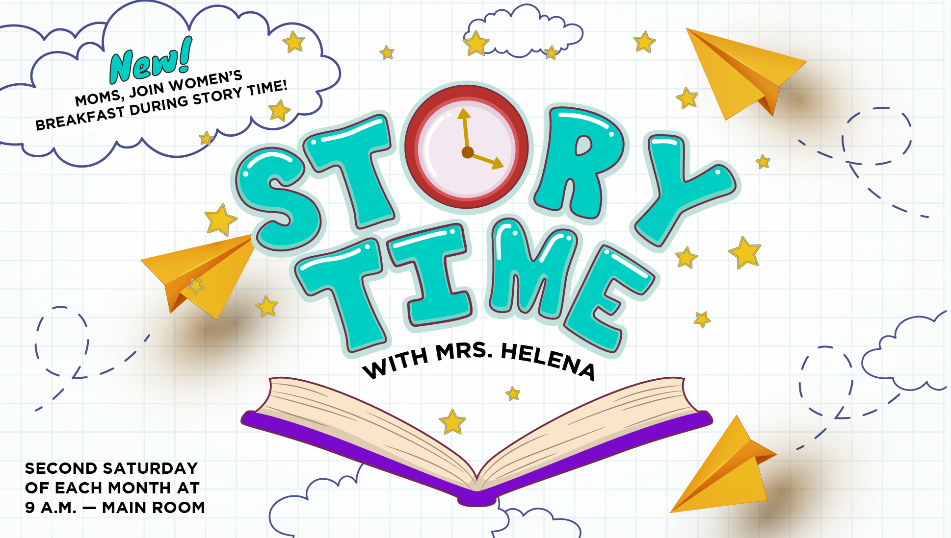 Story Time with Mrs. Helena - Compass Christian Church